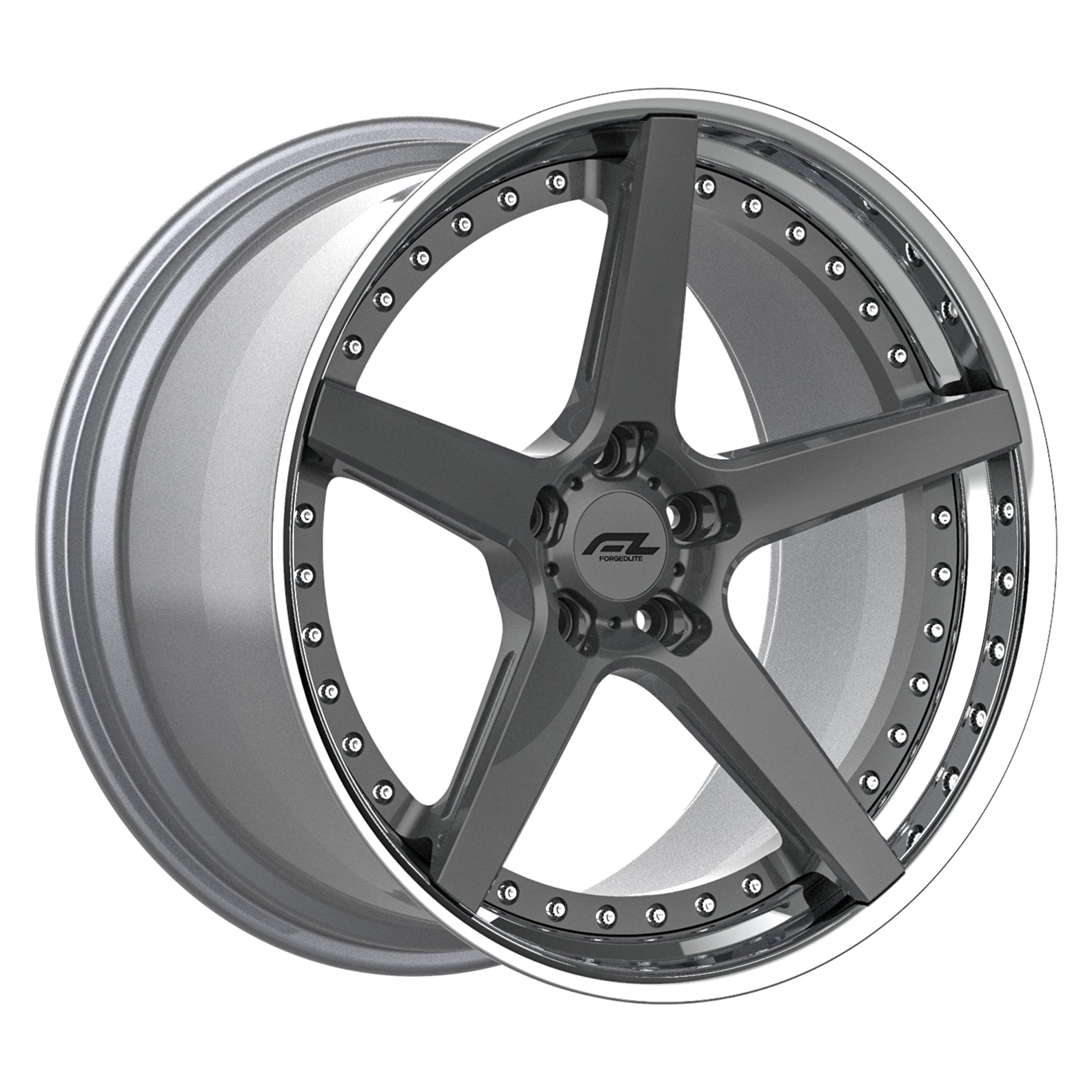 FORGEDLITE DC1 2PC MODULAR 20X10 21X13 CORVETTE C8 ZR1 ZR1X w/ MICHELI ...