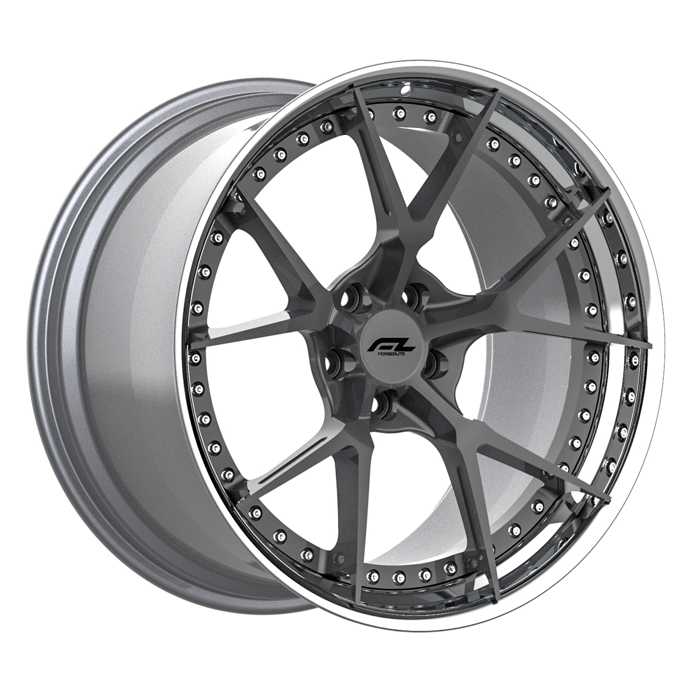 FORGEDLITE DC5 2PC MODULAR 20X10 21X13 CORVETTE C8 Z06